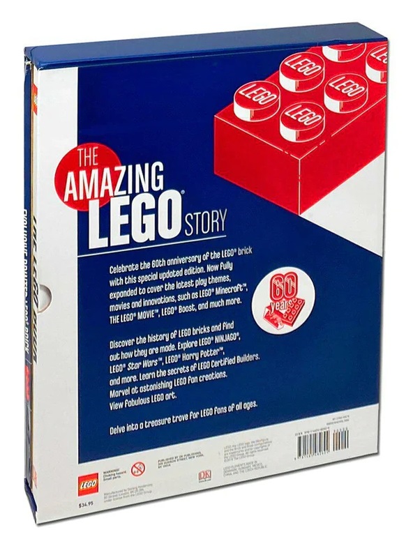 The LEGO Book - 2-Book Collection Gift Set with exclusive LEGO brick ...
