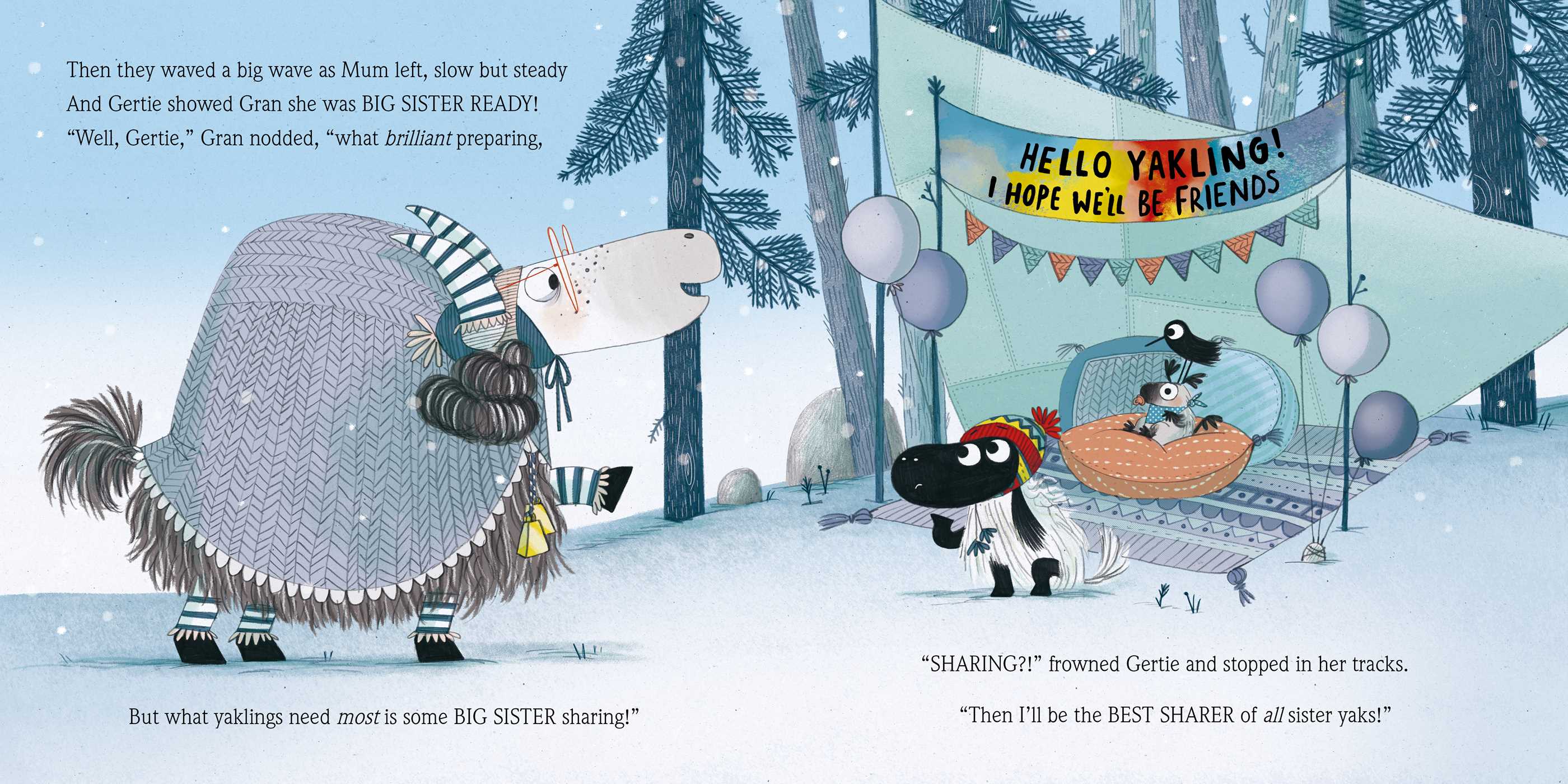 The Littlest Yak: The New Arrival, - a heart-warming present for ...