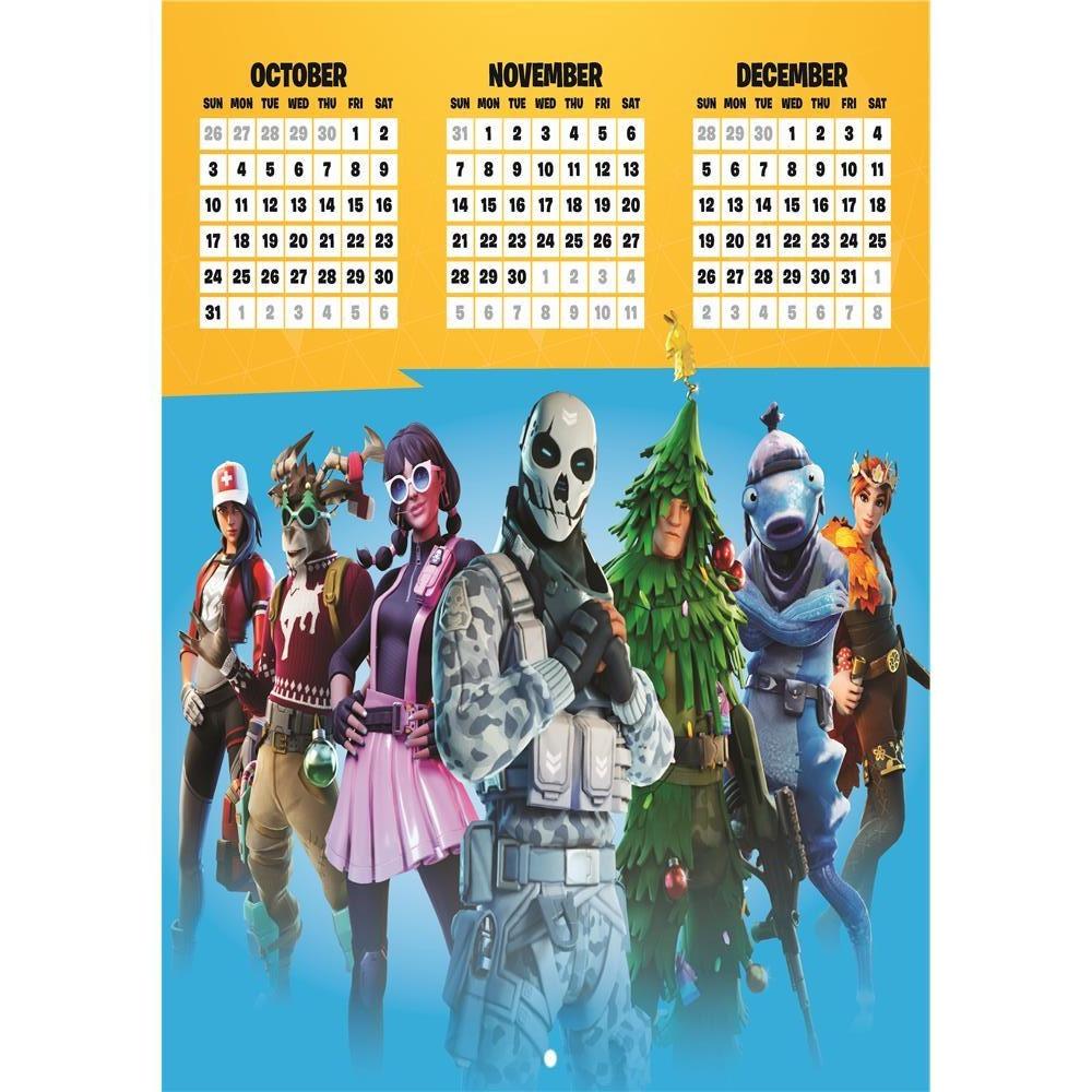 FORTNITE - Official 2021 Wall Calendar, Official Fortnite Books by ...