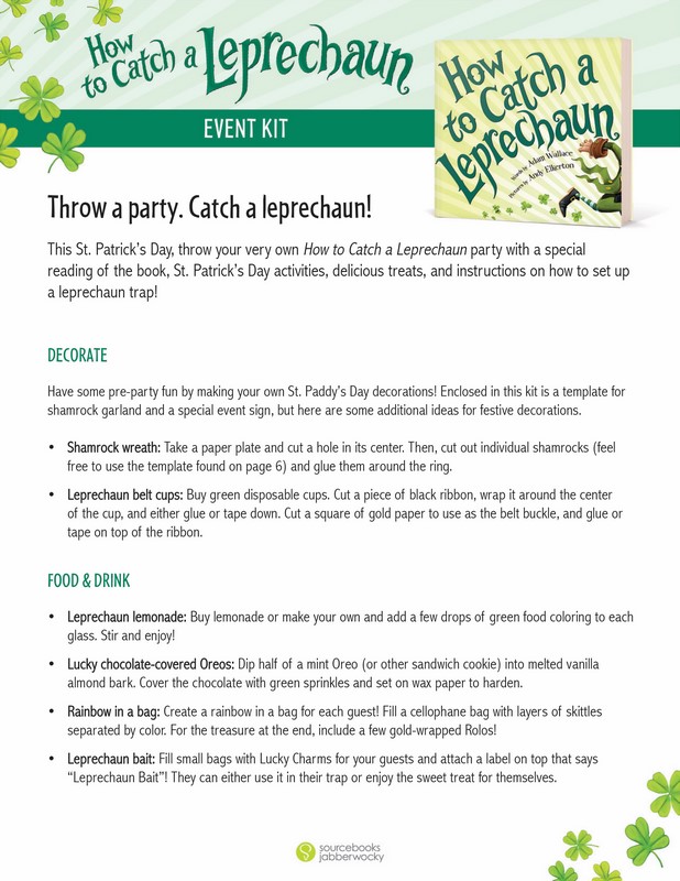 How to Catch a Leprechaun , How to Catch by Adam Wallace ...