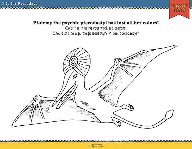P Is for Pterodactyl, The Worst Alphabet Book Ever by Raj Haldar ...