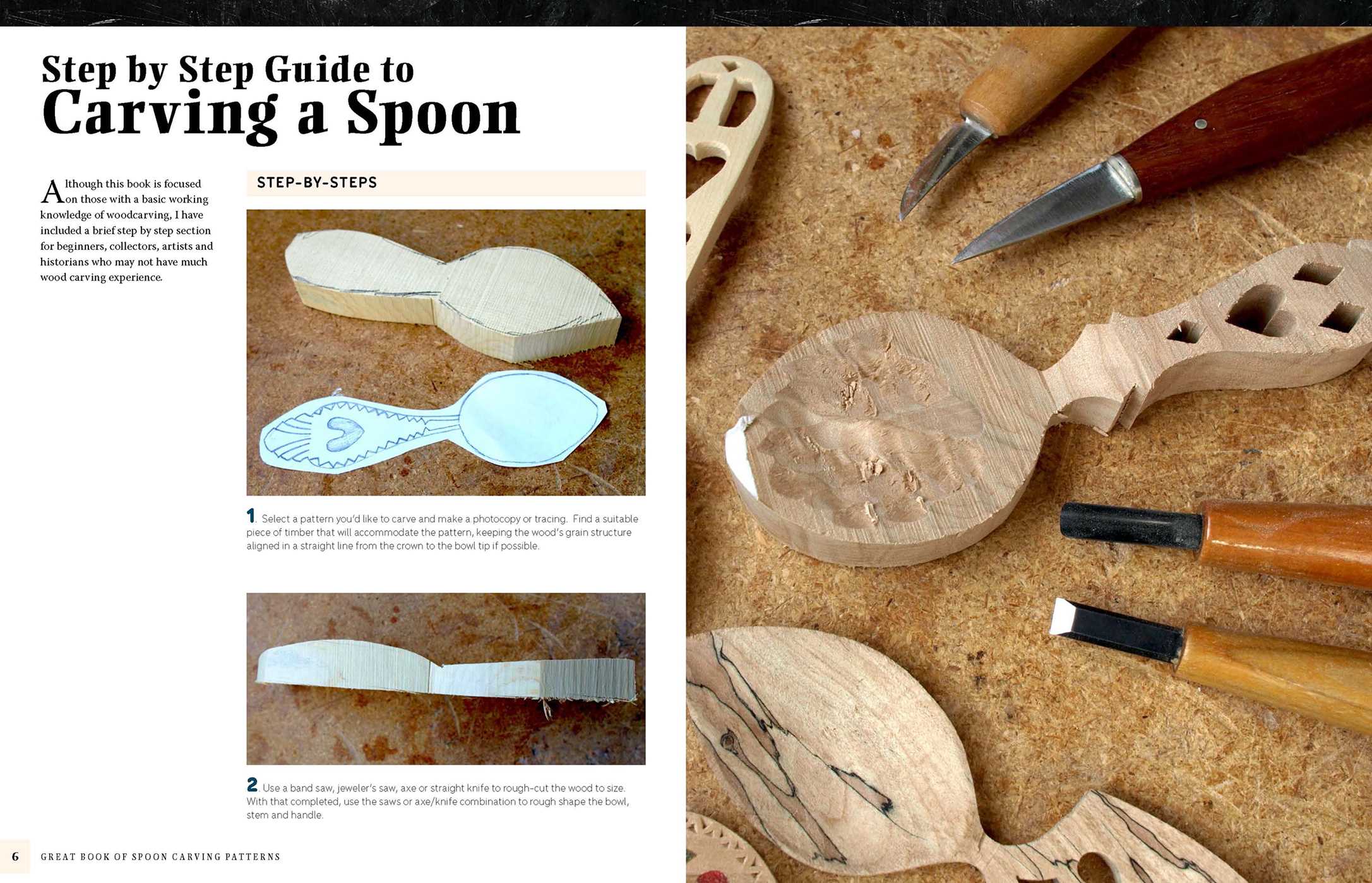 Great Book of Spoon Carving Patterns by David Western | Detailed ...