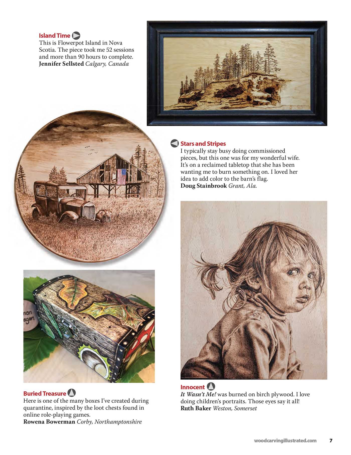 Pyrography, 25 Skill-Building Projects & Patterns featuring Burning for ...