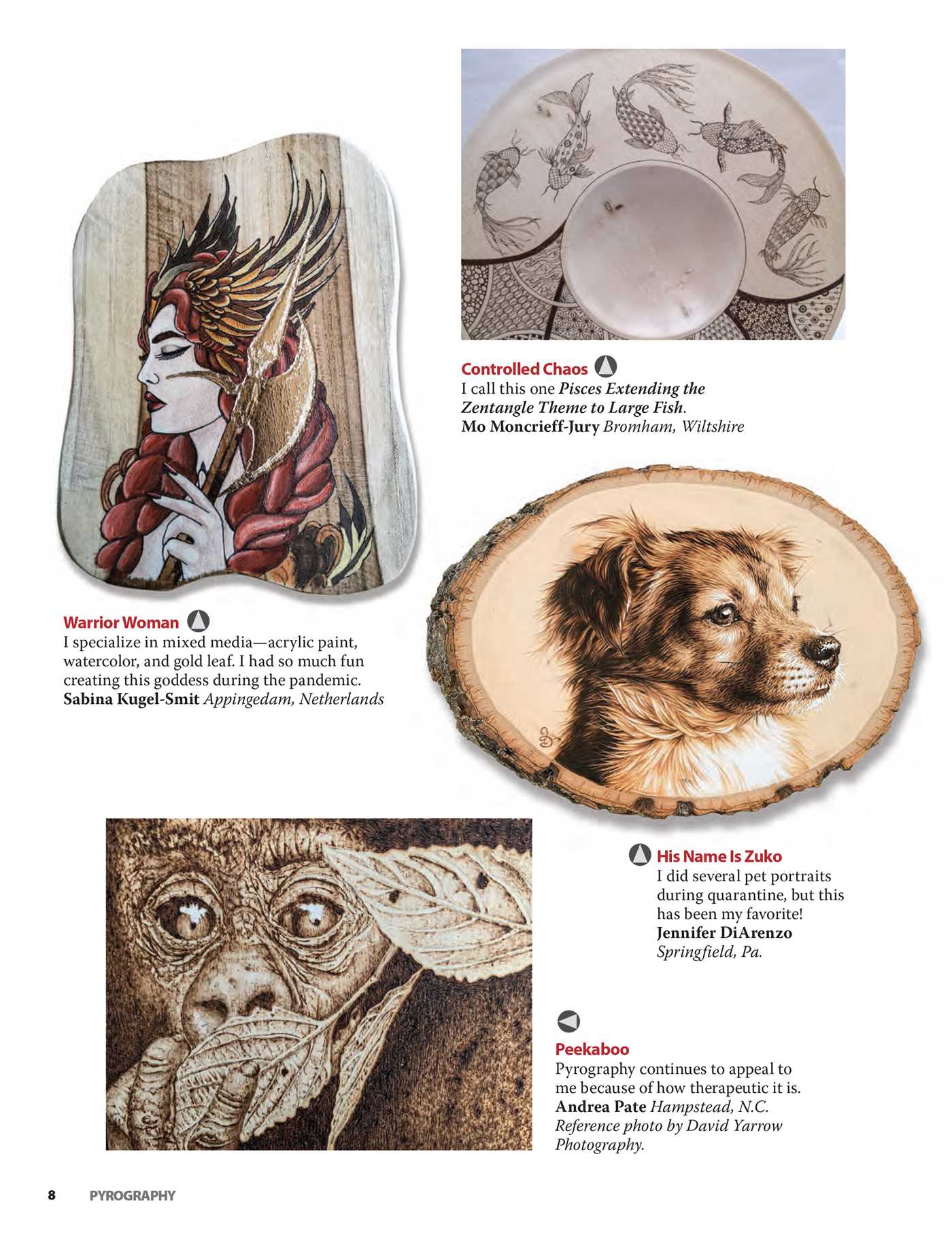 Pyrography, 25 Skill-Building Projects & Patterns featuring Burning for ...