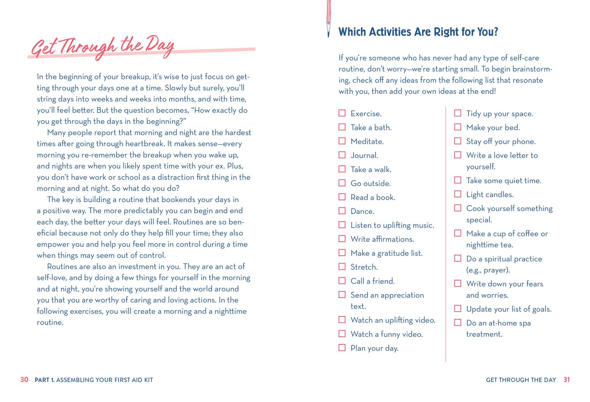 The Breakup Workbook, Exercises & Advice to Help You Heal from Your ...