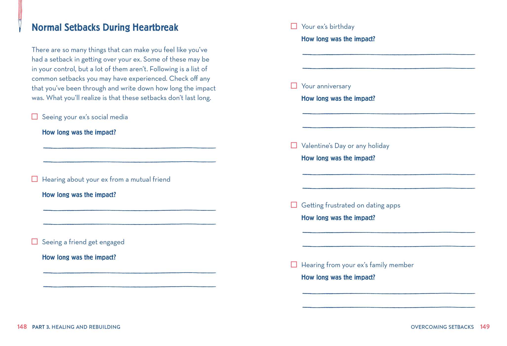 The Breakup Workbook, Exercises & Advice to Help You Heal from Your ...