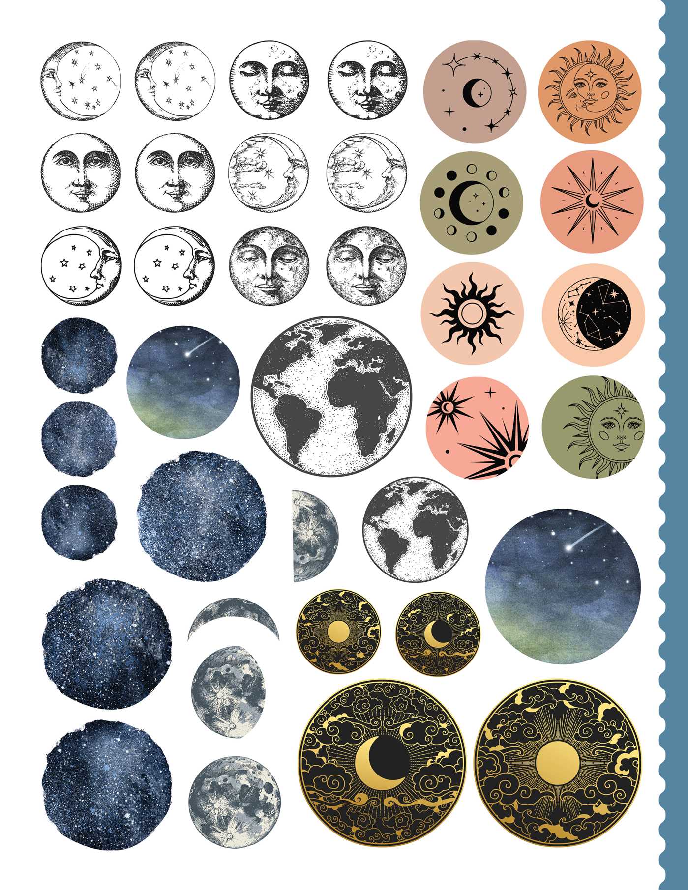 Junk Journal Cutouts: Vintage Designs, From Botanicals to Travel, 350 ...