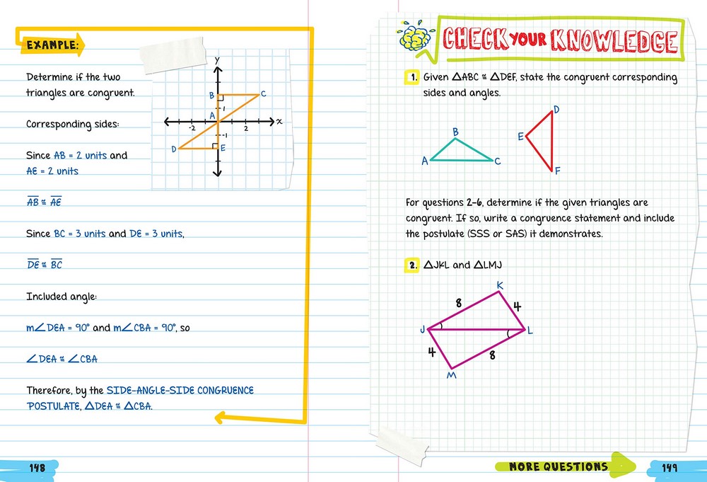 Everything You Need to Ace Geometry in One Big Fat Notebook, Big Fat ...