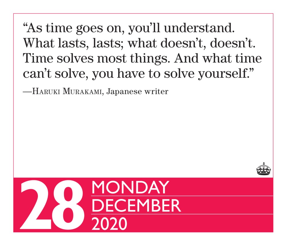 Keep Calm and Carry on - 2020 Page-A-Day Desk Calendar by Workman ...