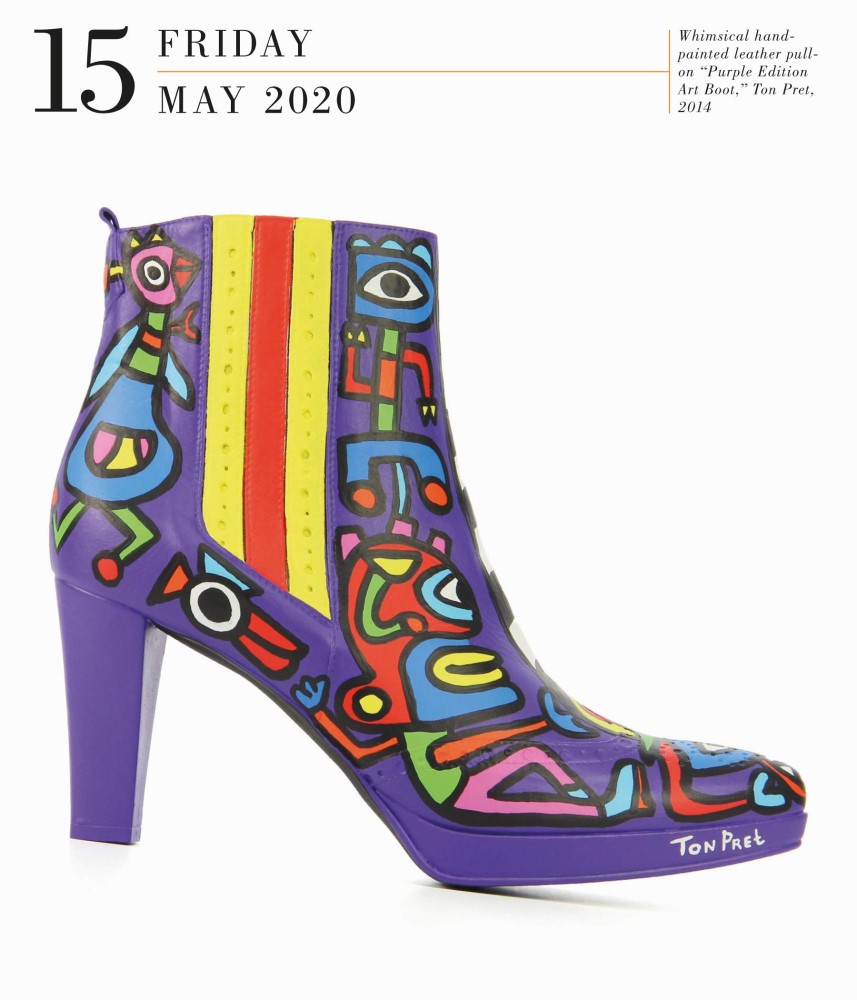 Shoes - 2020 Page-A-Day Gallery Desk Calendar by Workman Calendars ...