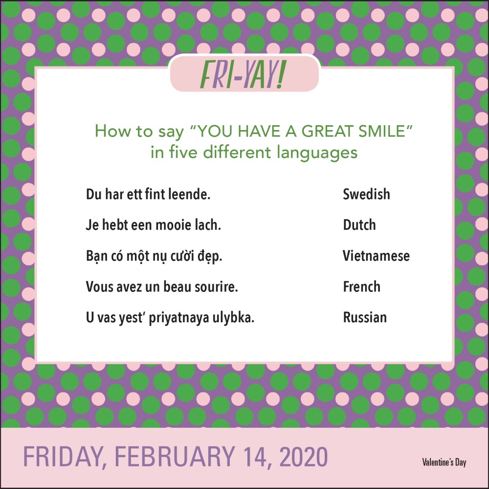 You Are Doing a Freaking Great Job - 2020 Color Page-A-Day Desk ...