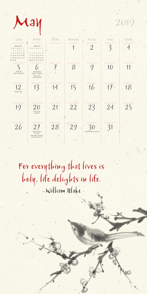 2020 ZEN Wall Calendar by David Schiller | 9781523507030 | Booktopia