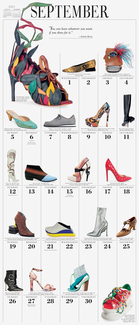 365 Days of Shoes Picture-A-Day - 2021 Deluxe Wall Calendar by Workman ...