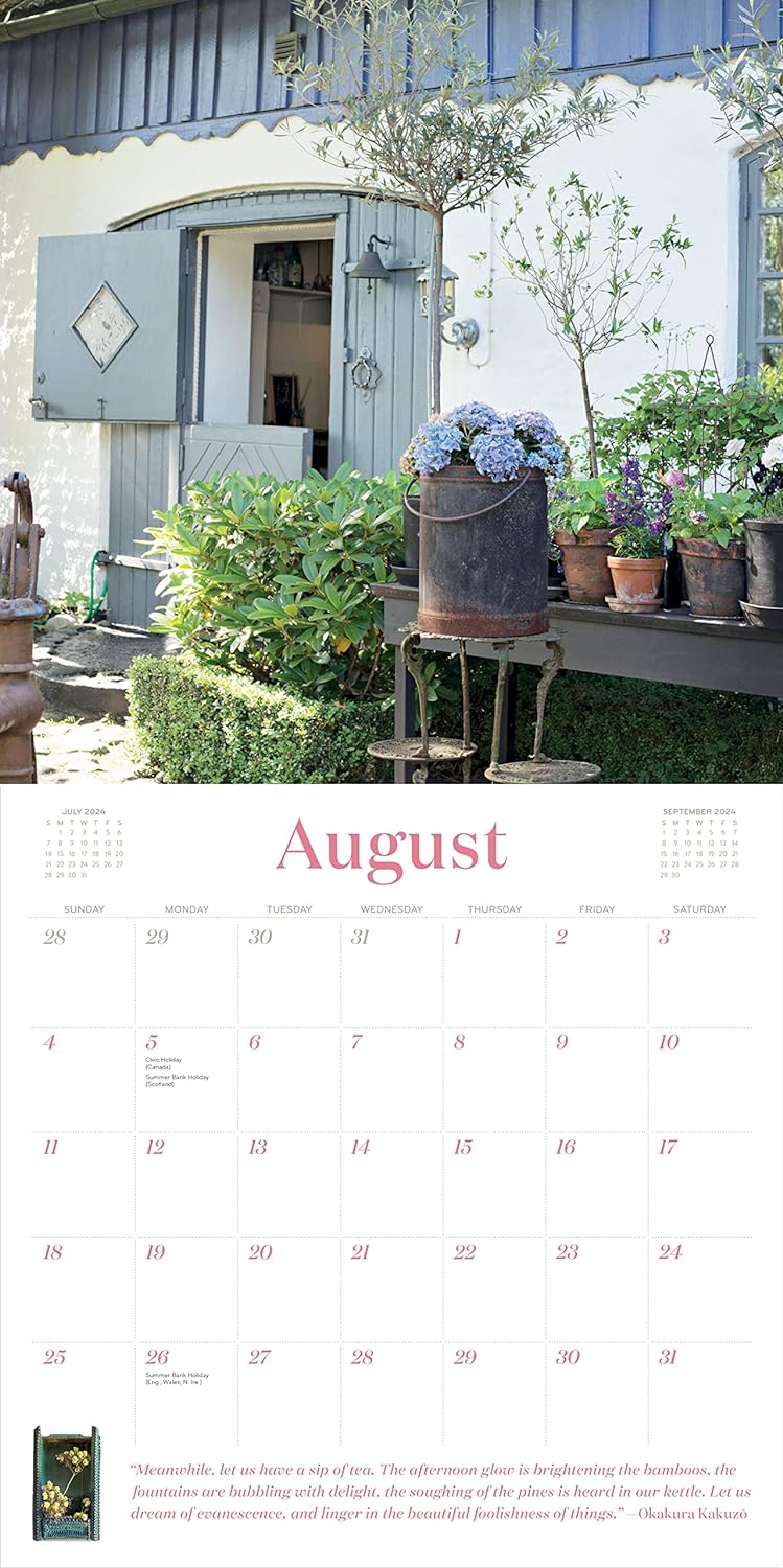 Cottage Love - 2024 Wall Calendar, A Year in the Countryside by Workman ...