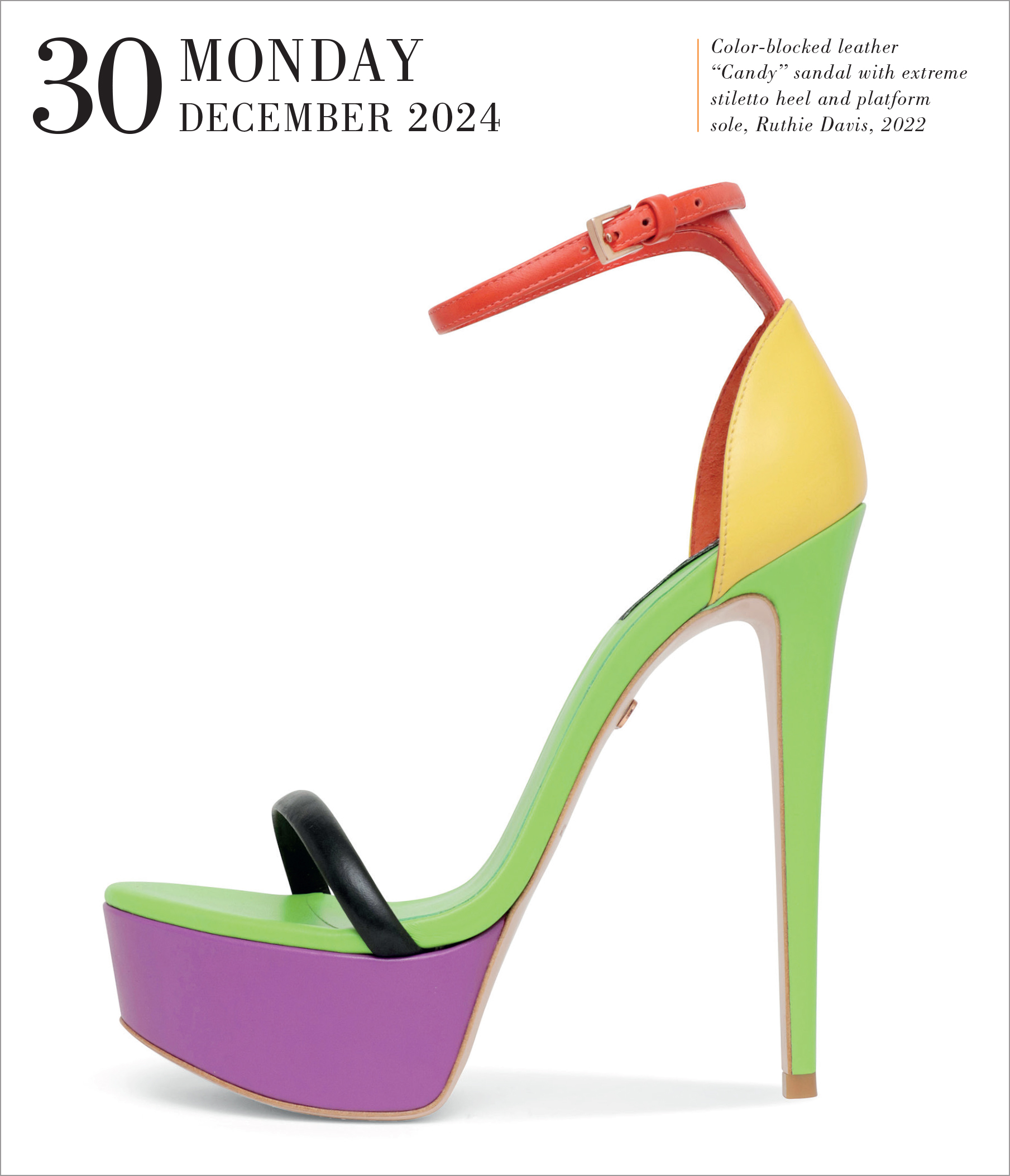 Shoes - Page-A-Day Gallery Daily Desk Calendar 2024, Everyday a New ...