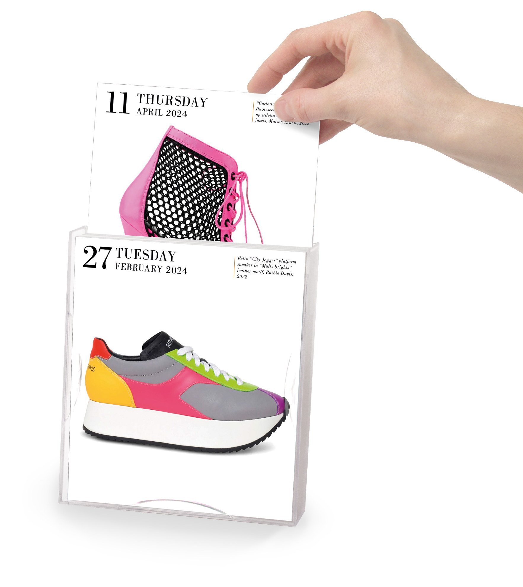Shoes - Page-A-Day Gallery Daily Desk Calendar 2024, Everyday a New ...