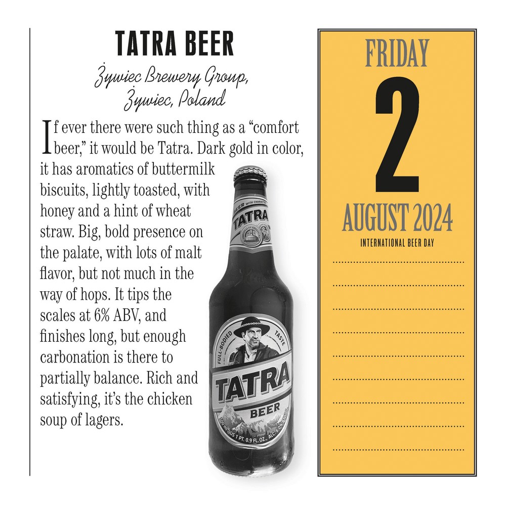A Year of Good Beer Page-A-Day - 2024 Daily Desk Calendar , Craft Beers ...