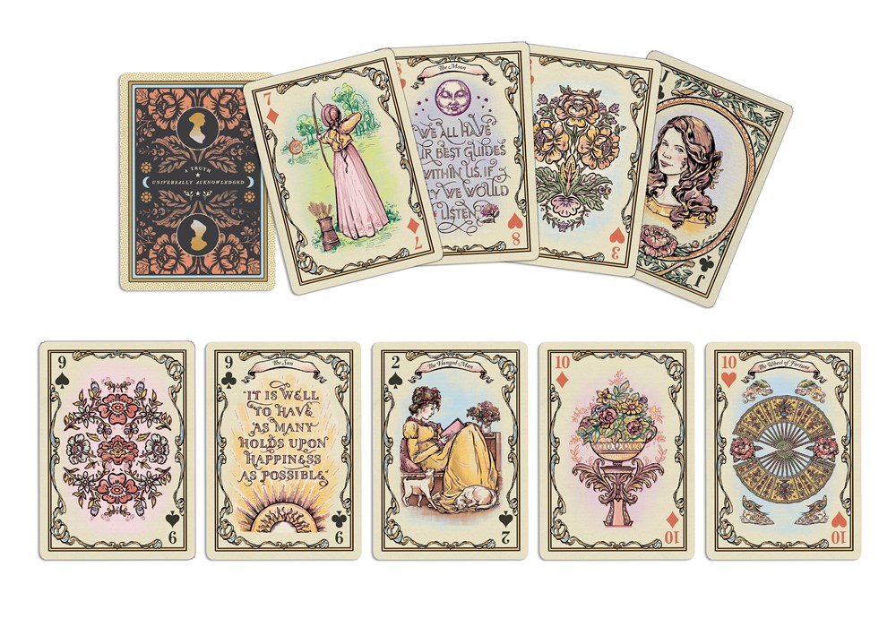 A Jane Austen Tarot Deck, 53 Cards for Divination and Gameplay by ...