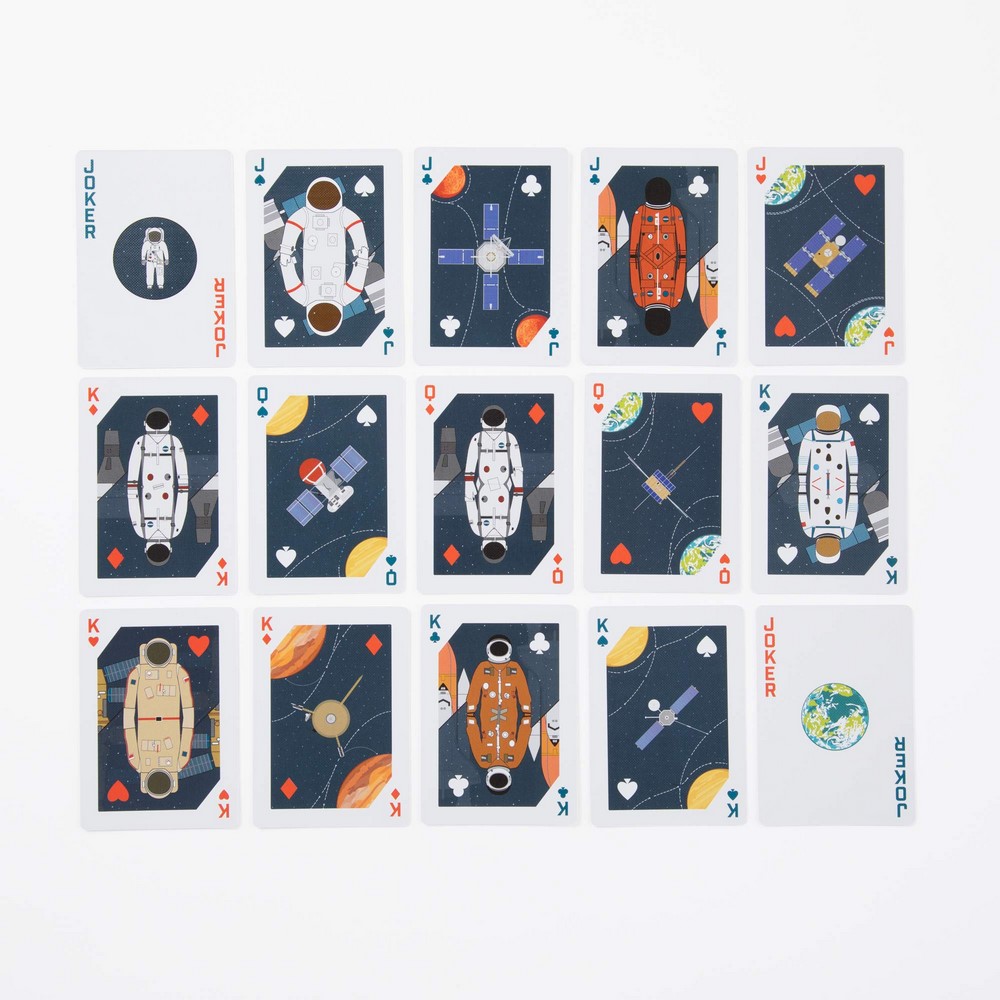 The History of Space Travel Playing Cards, Two Decks of Cards and Game ...