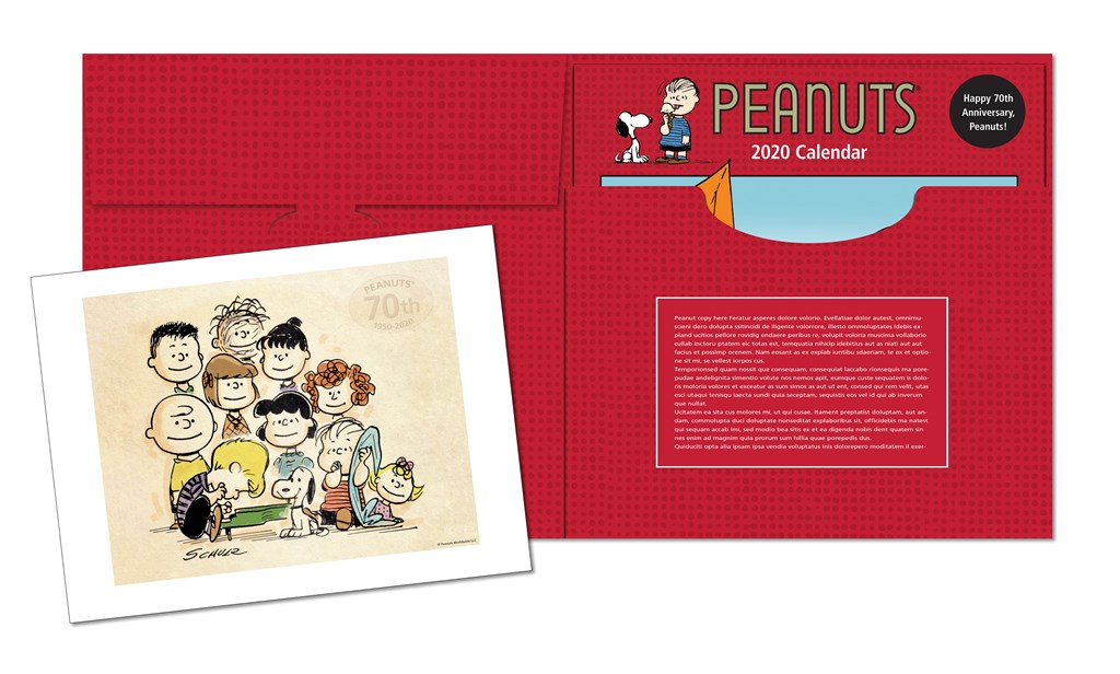 Peanuts : Commemorative Print - with 2020 Wall Calendar by Peanuts ...