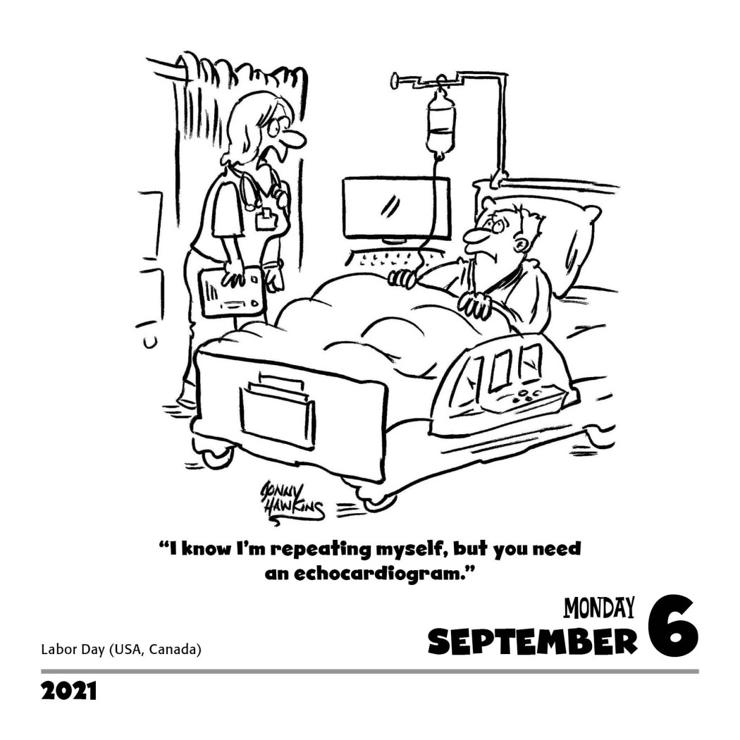 Medical Cartoon-A-Day 2021 Desk Calendar, A Daily Dose of Humor by ...