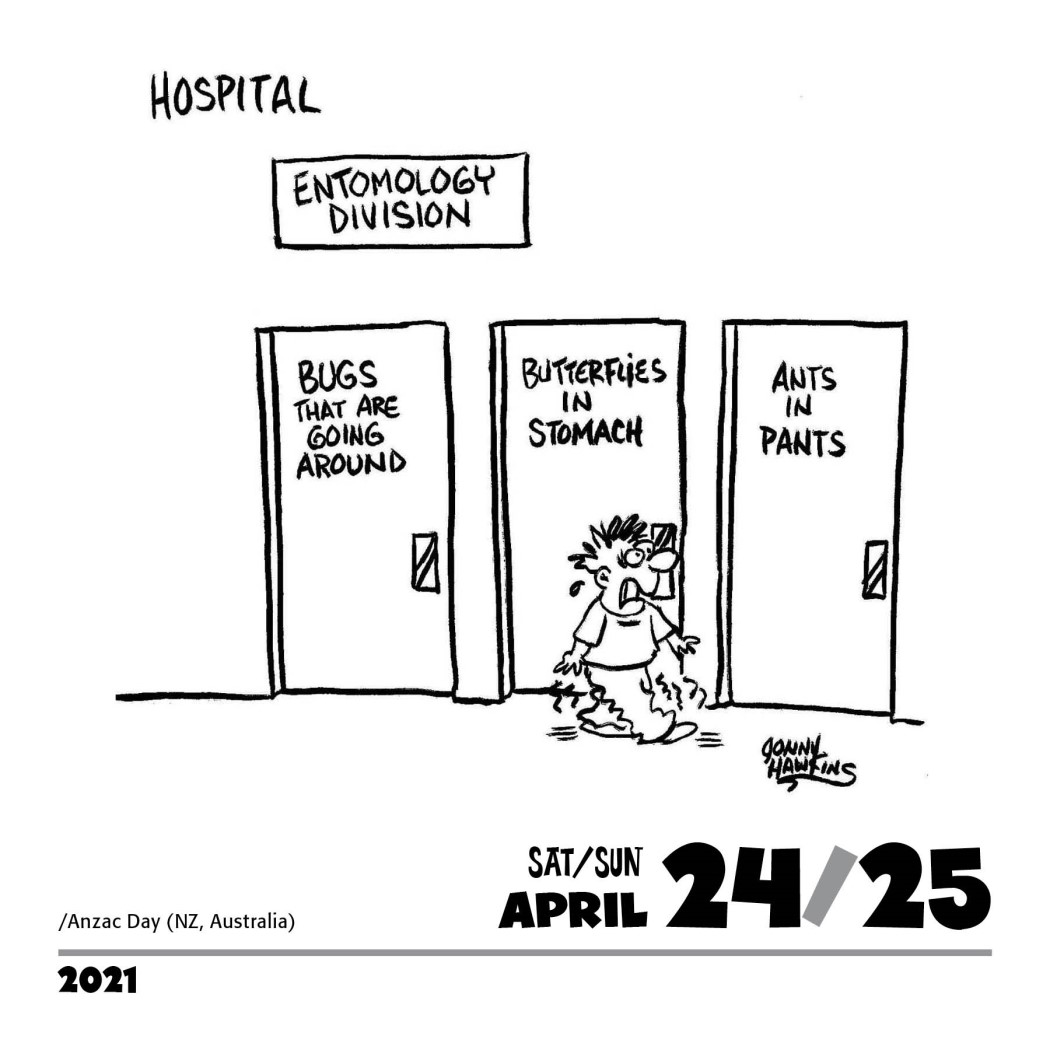 Medical Cartoon-A-Day 2021 Desk Calendar, A Daily Dose of Humor by ...
