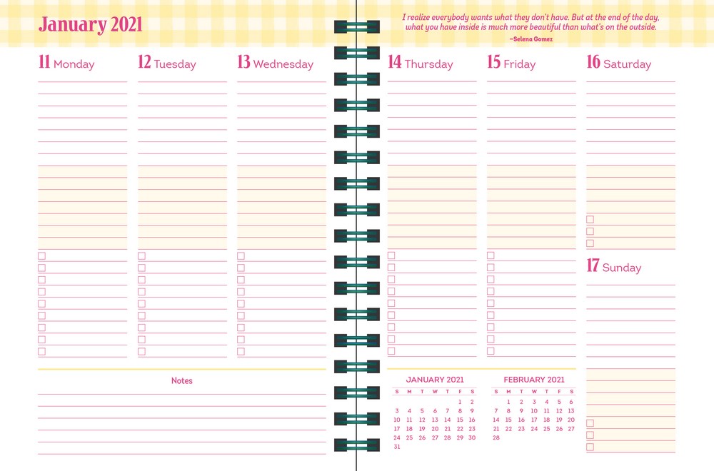 Posh: Deluxe Organizer 17-Month 2020-2021 Monthly/Weekly Planner ...