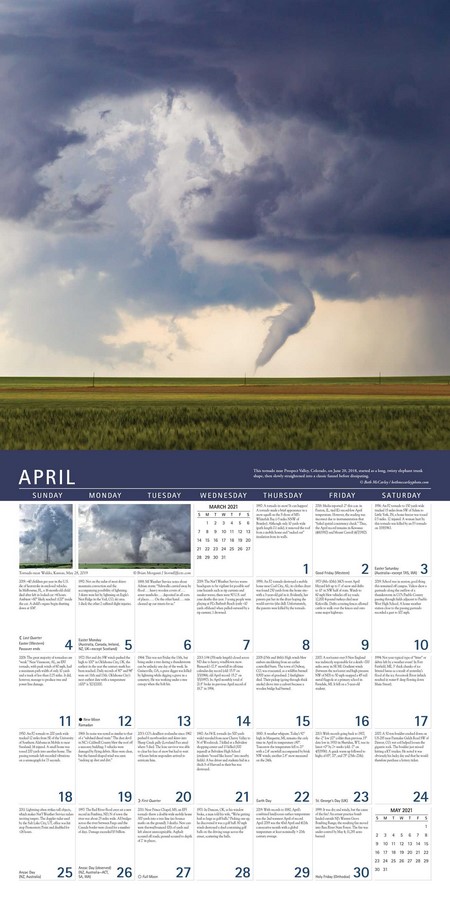 Weather Guide - 2021 Wall Calendar, With Phenomenal Weather Events! by ...