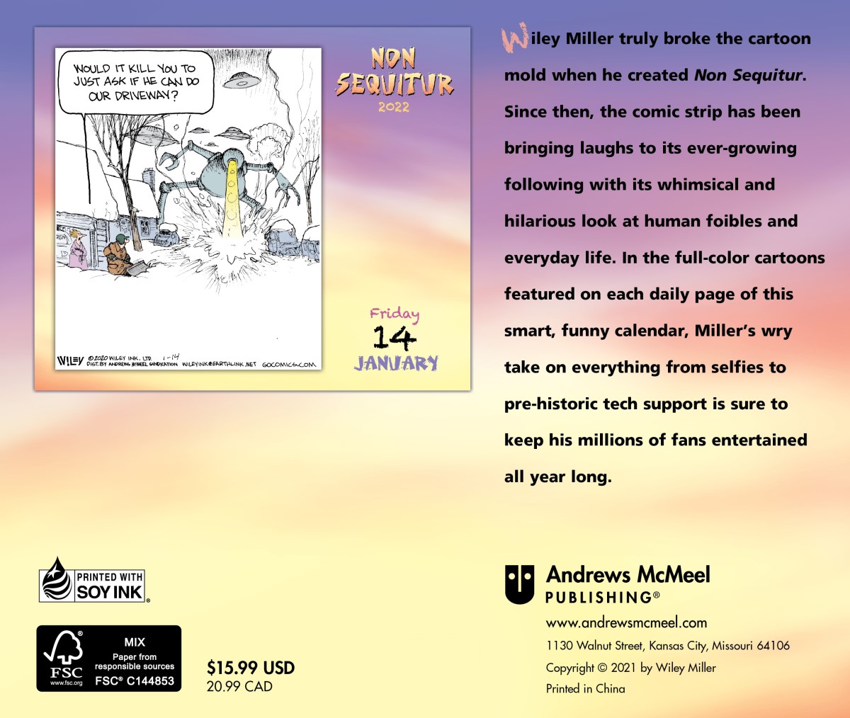 Non Sequitur - 2022 Desk Calendar by Andrews McMeel Publishing | 9781524863753 | Booktopia