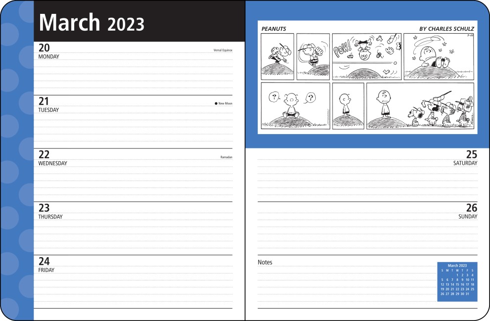 Peanuts 16-Month 2022-2023 Monthly/Weekly Planner Calendar, September ...