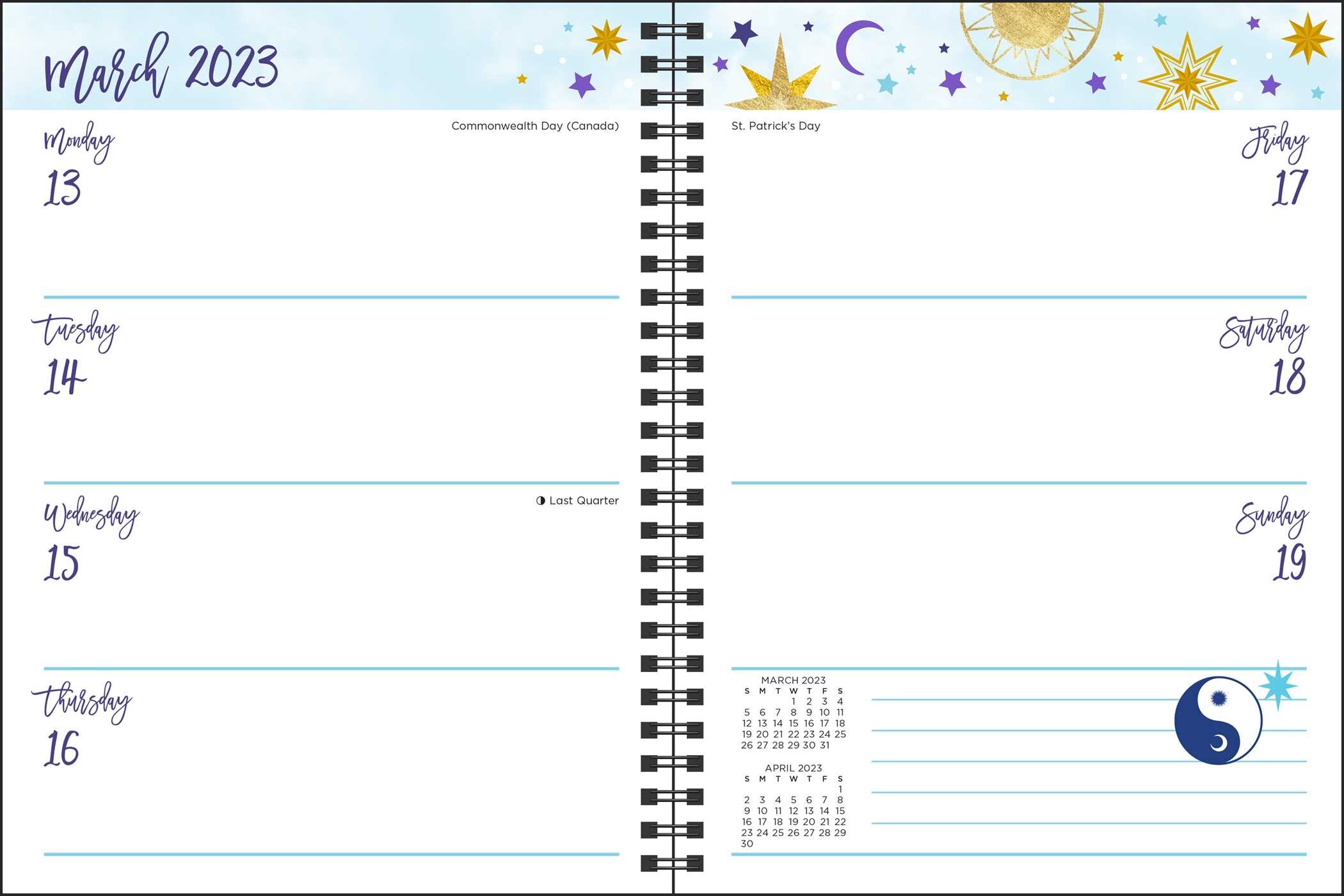 My Little Pony Retro - 2022-2023 Weekly/Monthly Planner Calendar, 16 ...