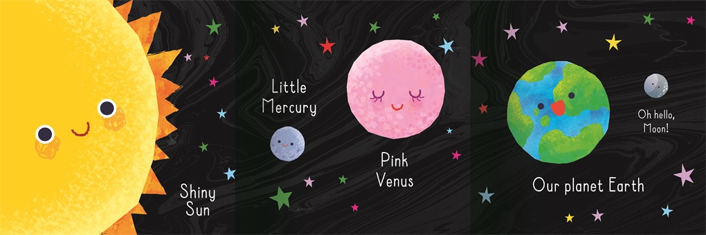 Space Baby: Out of this World, A First Shiny Fold-out Book About Space ...