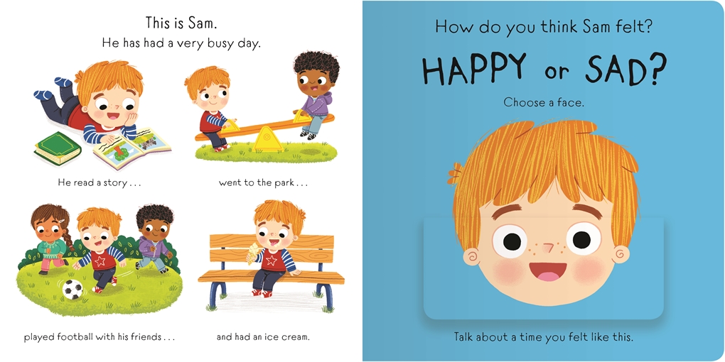 Find Out About : Feelings, Lift-the-flap book of emotions by Pat-a-Cake ...