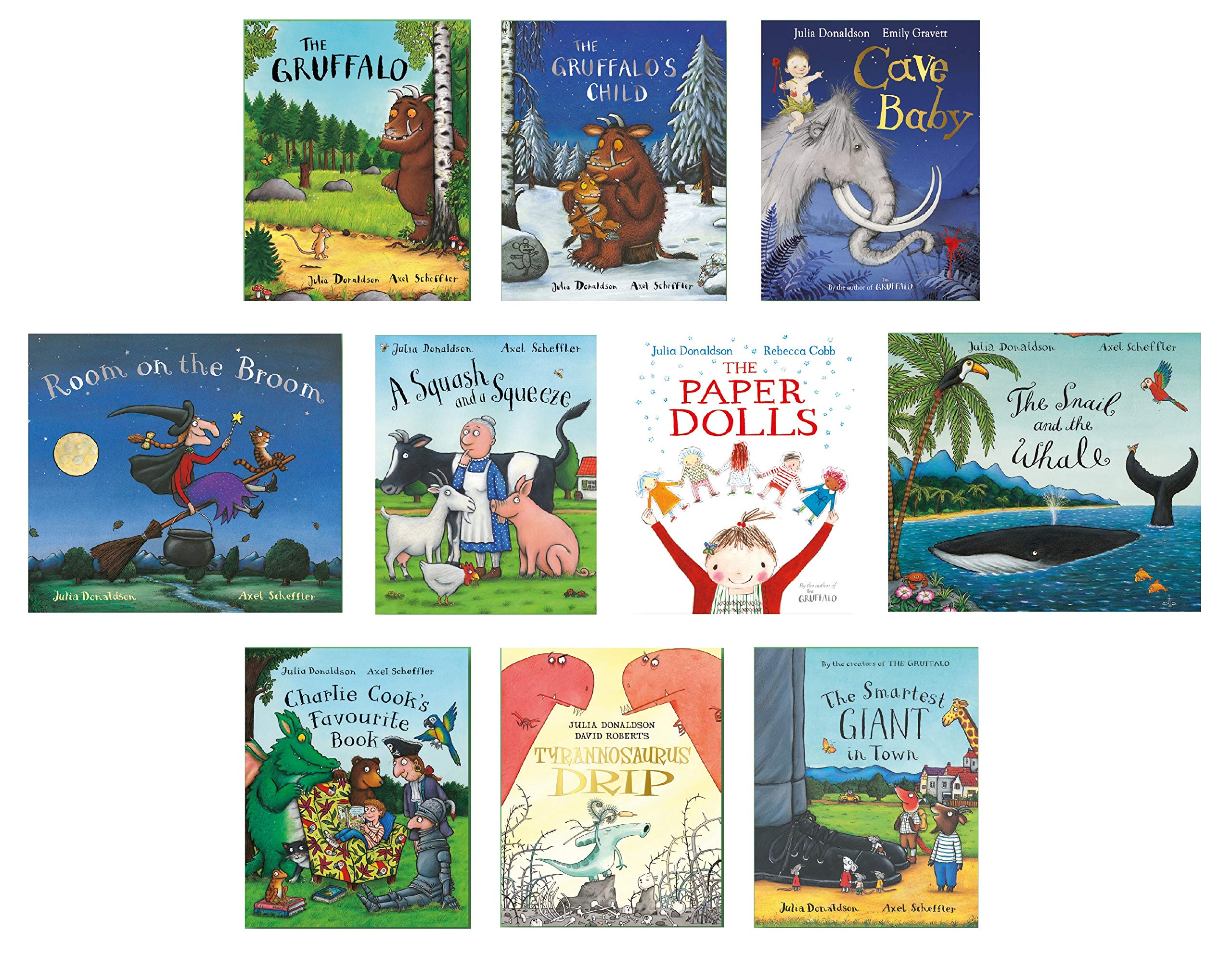 Julia Donaldson Collection 2020 (Ziplock), The Gruffalo, The Gruffalo's ...