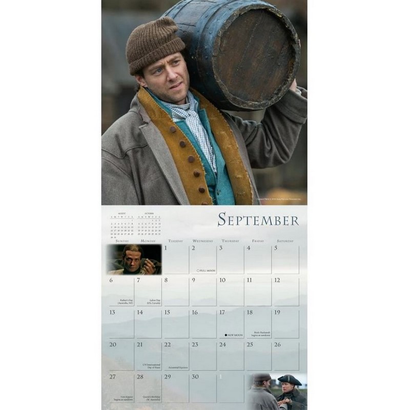 Outlander - 2020 Wall Calendar by Starz | 9781531908034 | Booktopia