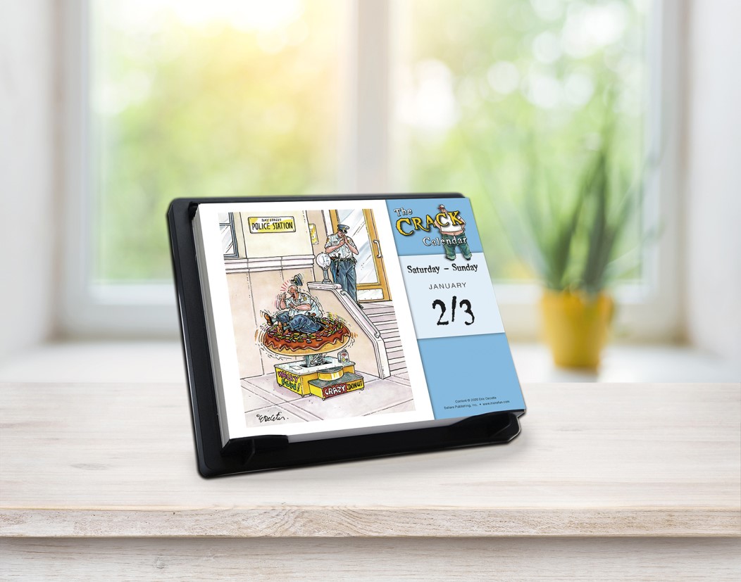 The Crack - 2021 Daily Desk Calendar by Eric Decetis | 9781531910884 ...