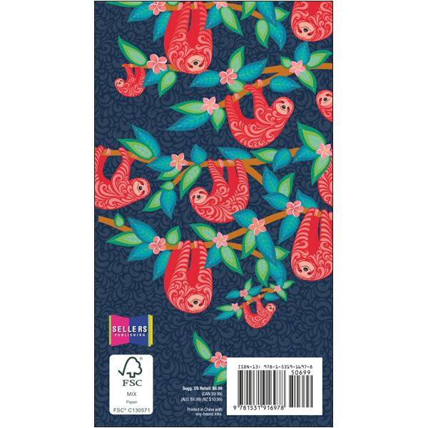 Swinging Sloth - 2023 Pocket Diary (Two-Year-Plus Pocket Planner ...