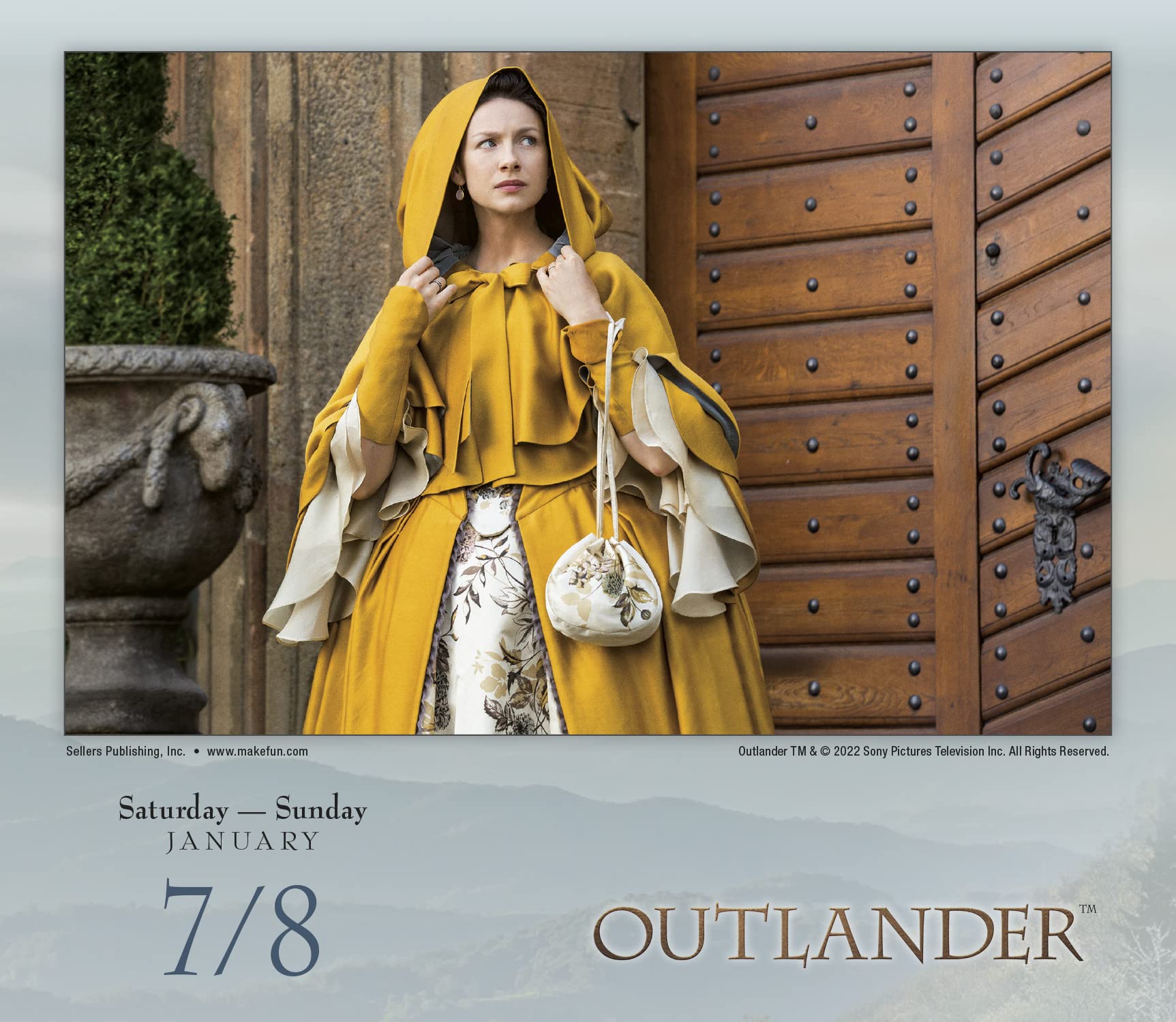 Outlander - 2023 Daily Desk Calendar by Sellers Publishing ...
