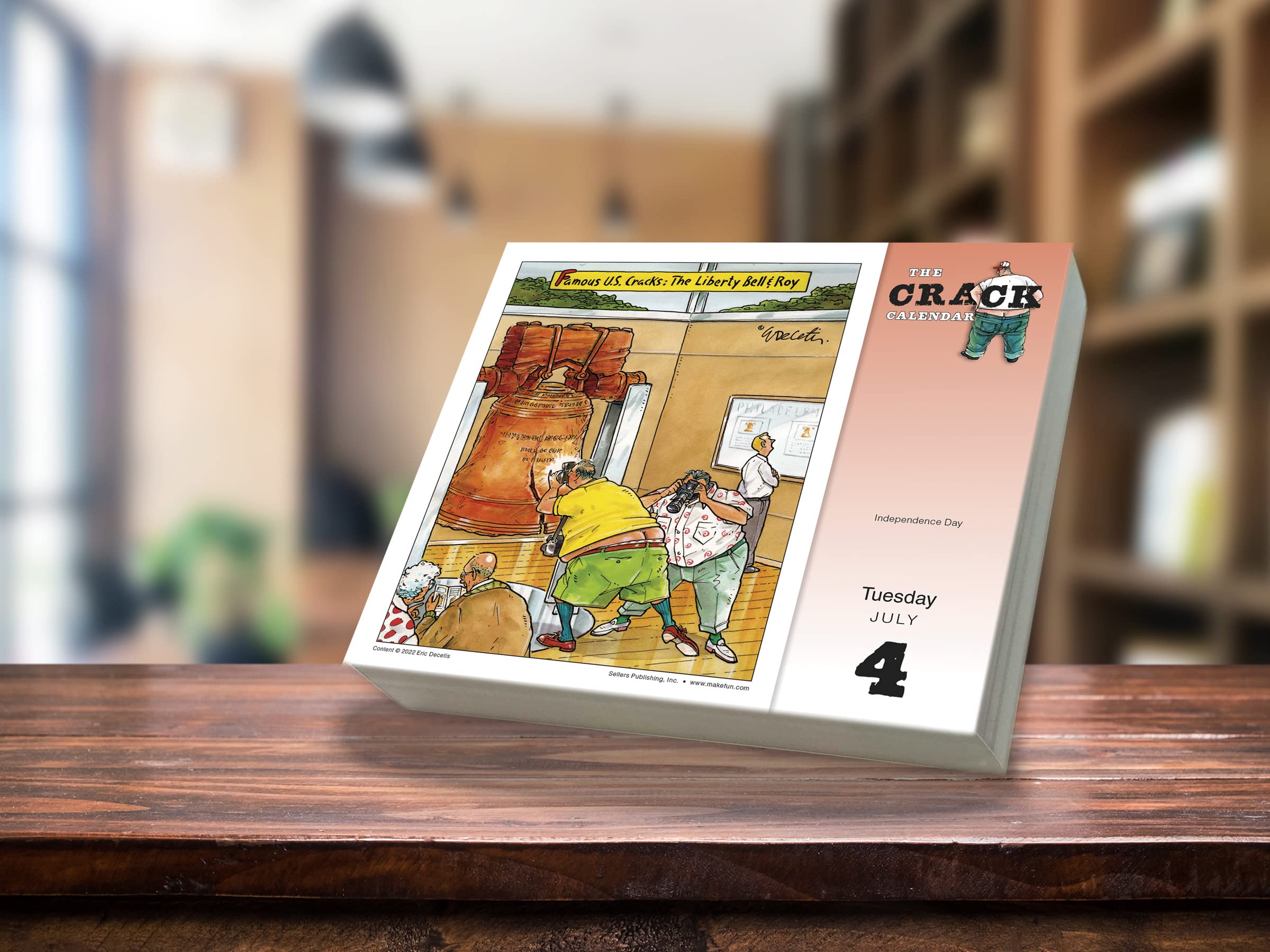 The Crack Calendar - 2023 Daily Desk Calendar by Eric Decetis ...