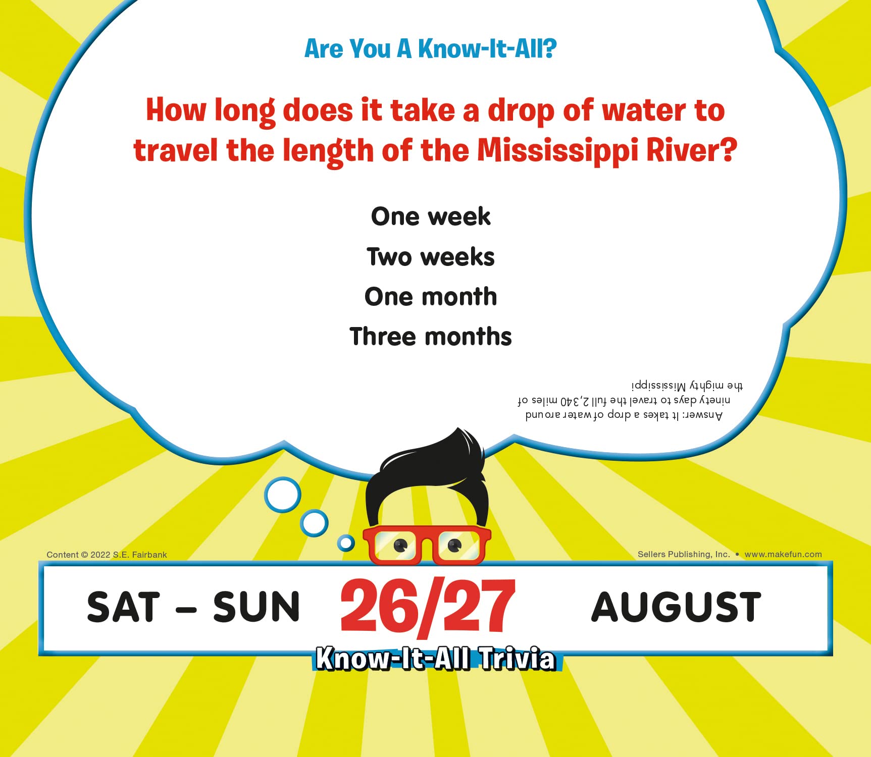 Know-it-all Trivia - 2023 Daily Desk Calendar by S. E. Fairbank ...