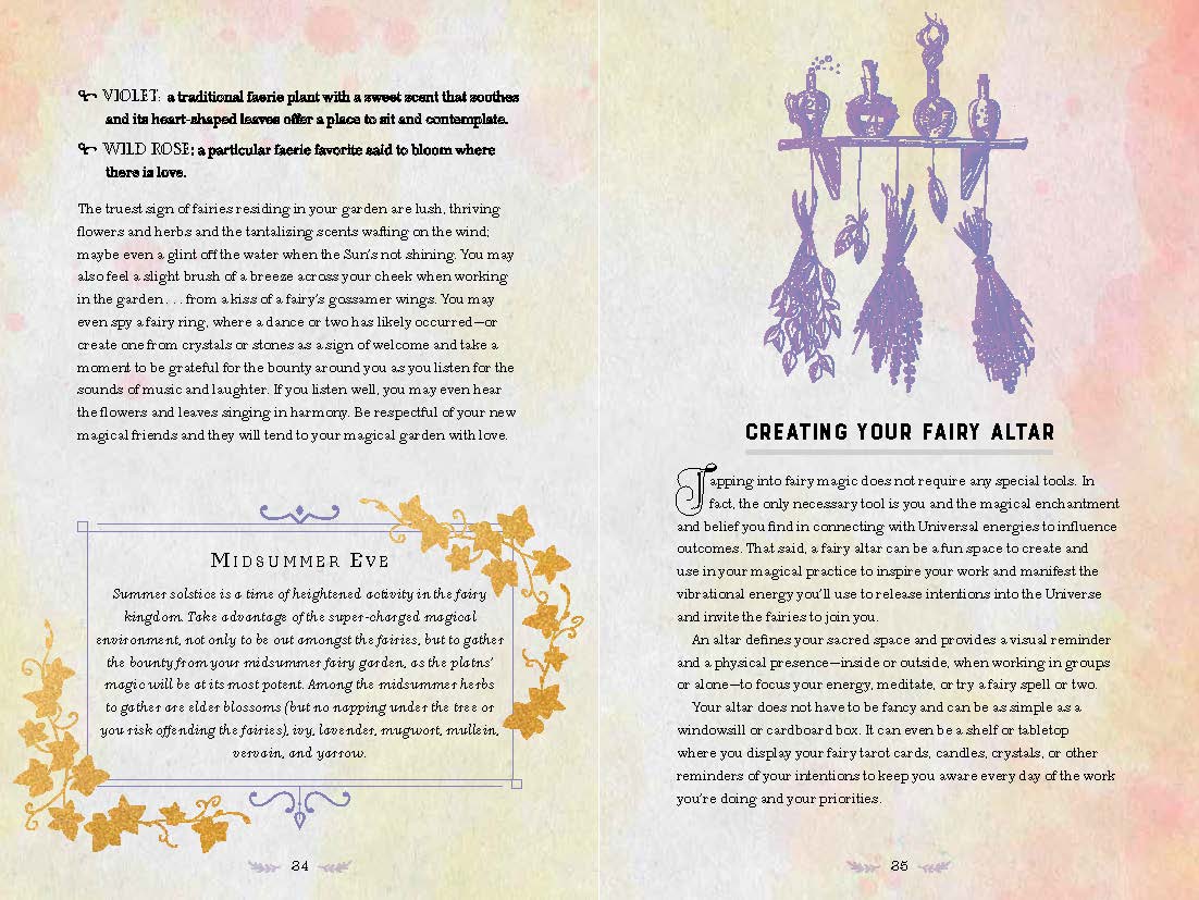 Fairy Magic, A Handbook of Enchanting Spells, Charms, and Rituals ...