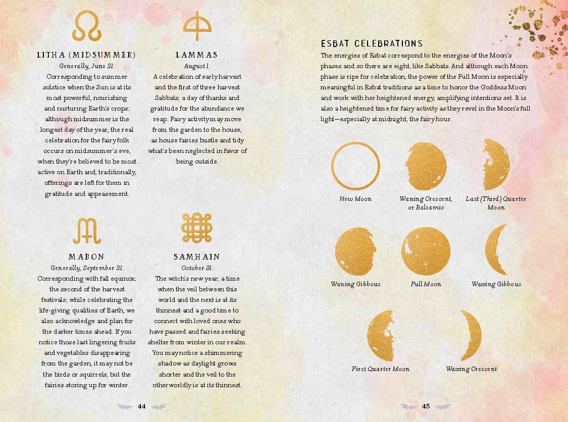 Fairy Magic, A Handbook of Enchanting Spells, Charms, and Rituals ...