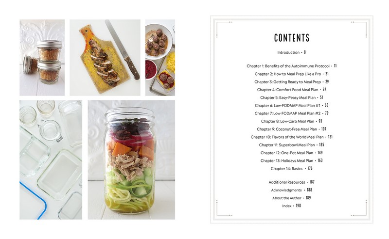 The Autoimmune Protocol Meal Prep Cookbook, Weekly Meal Plans and Nourishing Recipes That Make ...