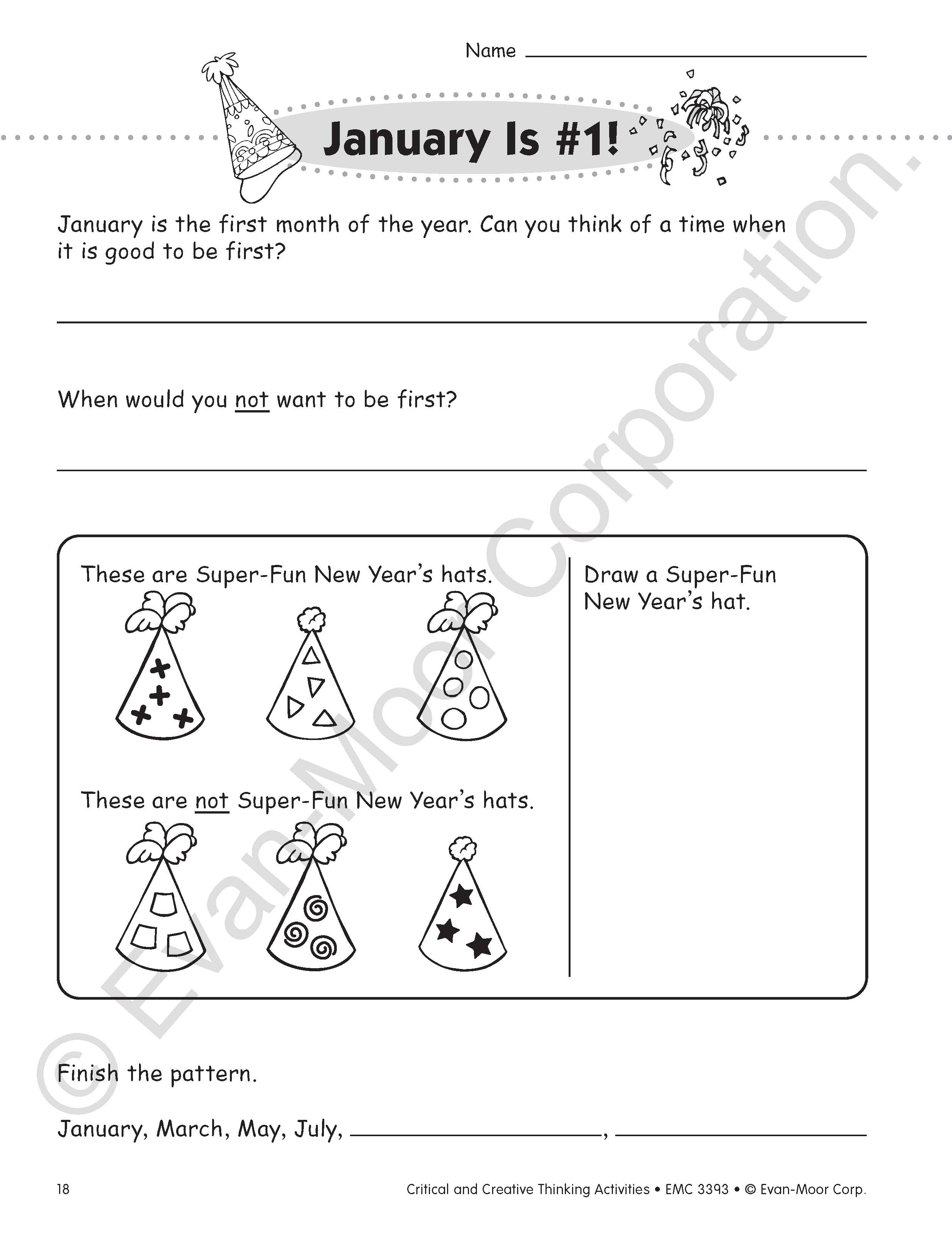 Critical and Creative Thinking Activities, Grade 3 Teacher Resource by ...