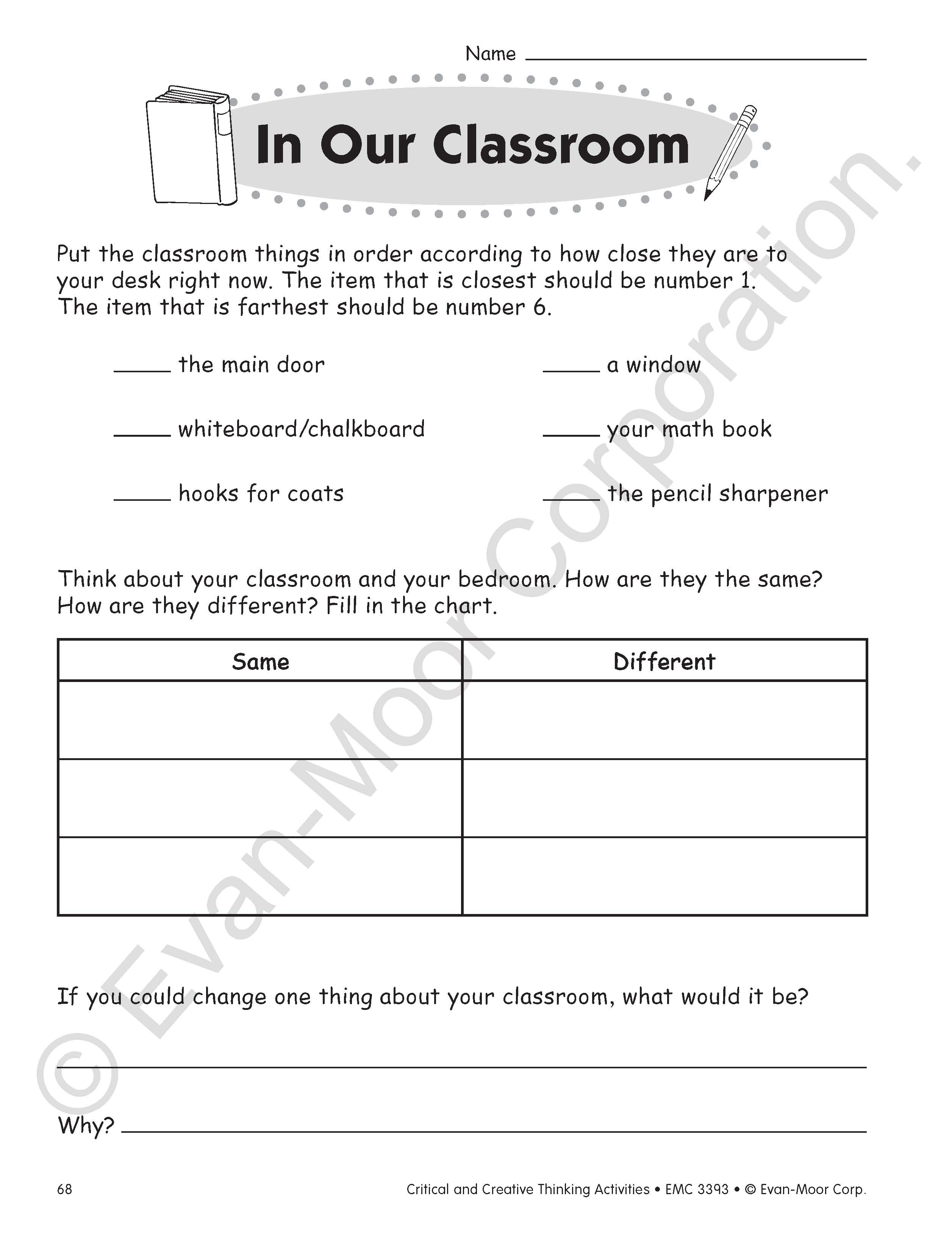Critical and Creative Thinking Activities, Grade 3 Teacher Resource by ...
