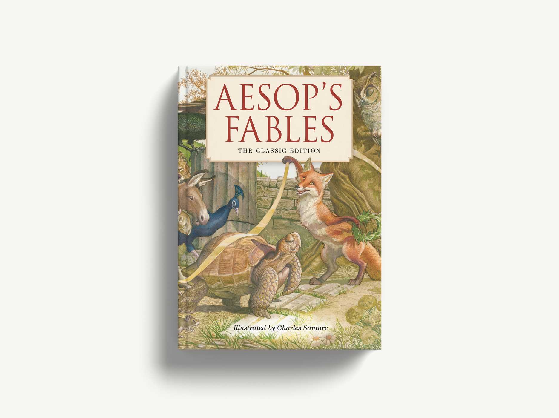 Aesop's Fables Hardcover, The Classic Edition (Fairy Tales, Classic ...