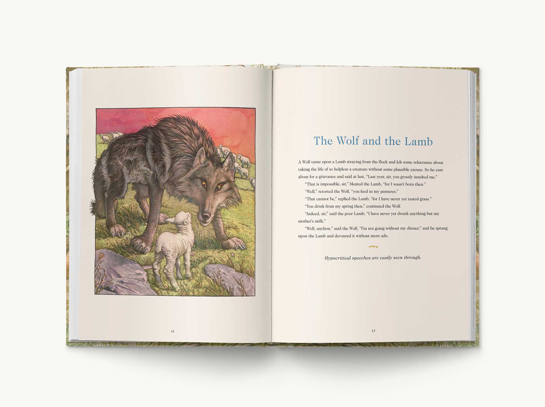 Aesop's Fables Hardcover, The Classic Edition (Fairy Tales, Classic ...