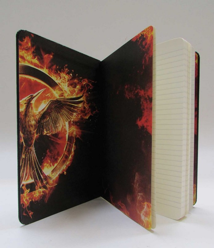 The Hunger Games : Hardcover Ruled Journal, Hunger Games : Mockingjay ...