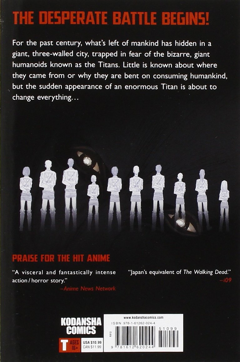 Attack on Titan, Vol. 1 by Hajime Isayama | Attack on Titan ...