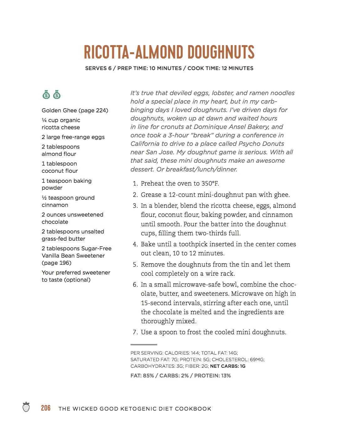 The Wicked Good Ketogenic Diet Cookbook, Easy, Whole Food Keto Recipes for Any Budget by Amanda ...